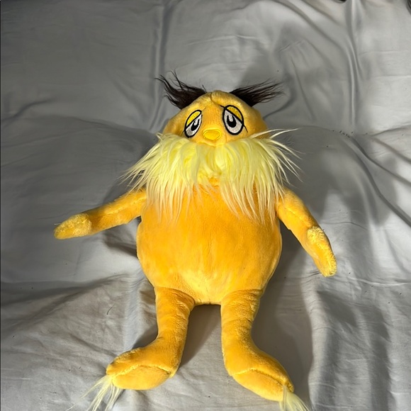 Toys | Yellow Plush Toy With Furry Details | Poshmark